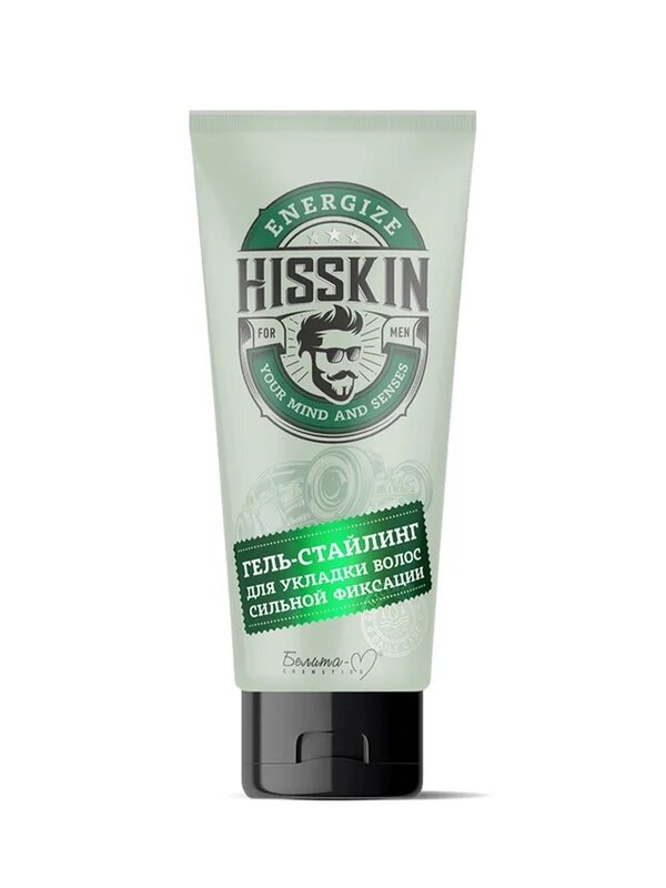 Гель-стайлинг для укладки волос сильной фиксации Белита-М HISSKIN, 60 г