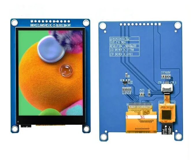 Maithoga 2.8-дюймовый TFT LCD модуль ST7789 240x320 RGB Module with Touch