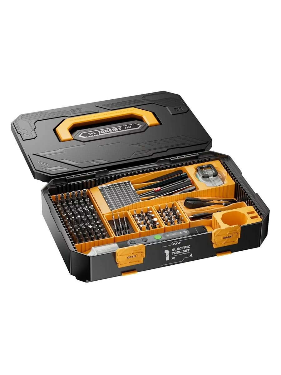 Отвертка с набором бит JAKEMY Screwdriver Toolkit (JM-8198) 135 в 1