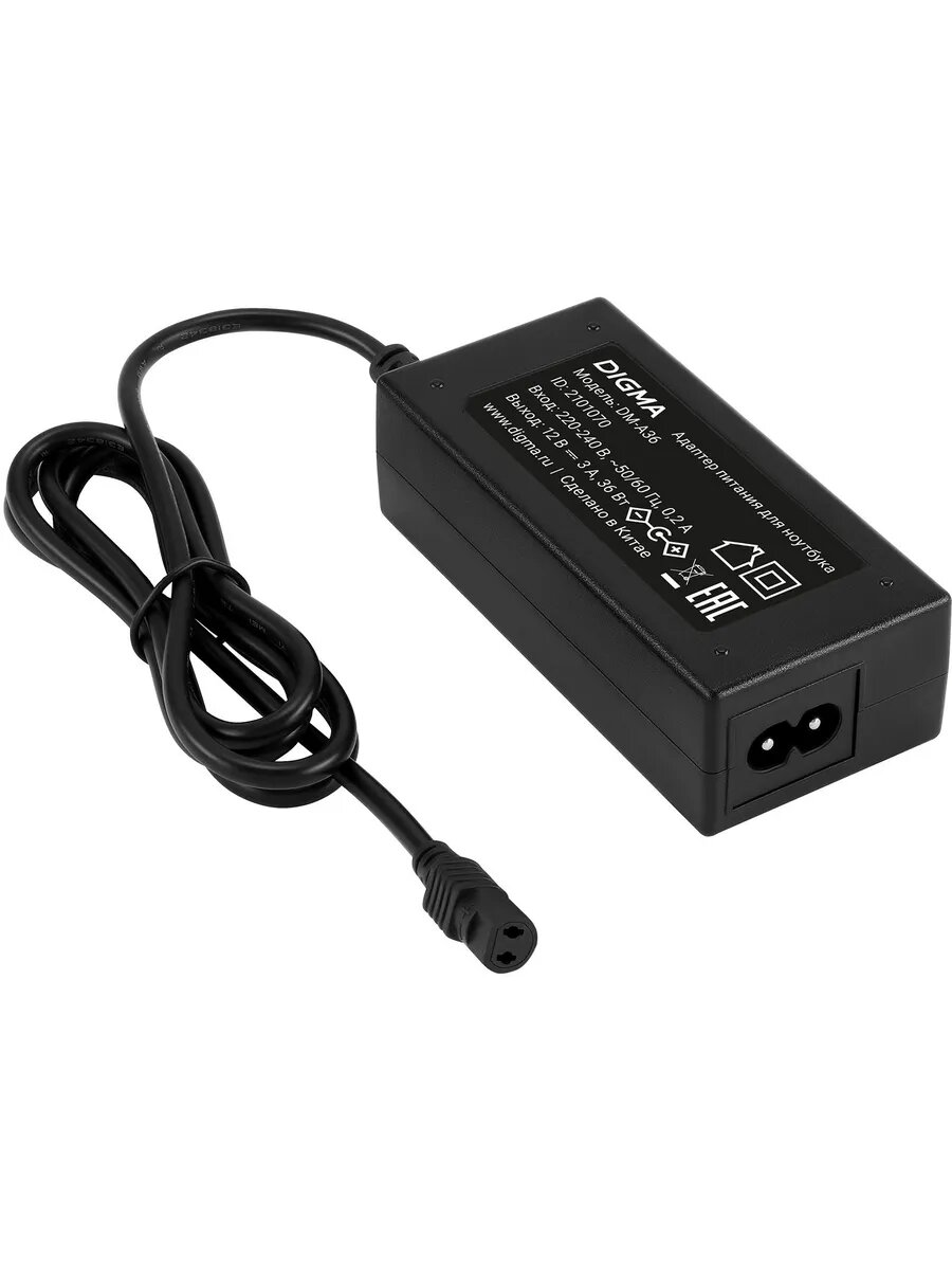 Блок питания DM-A36 36W 12V 3-коннект. 3A