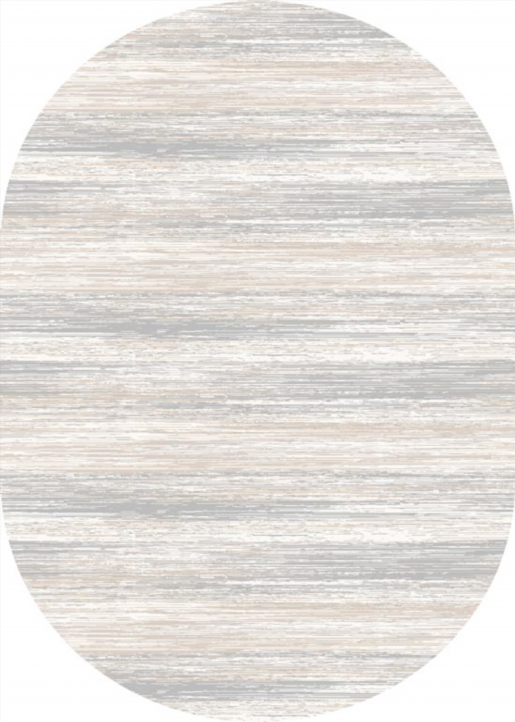 Ковер Премиум дизайн 20123 цвет 25167 Овал 0.8x1.5м