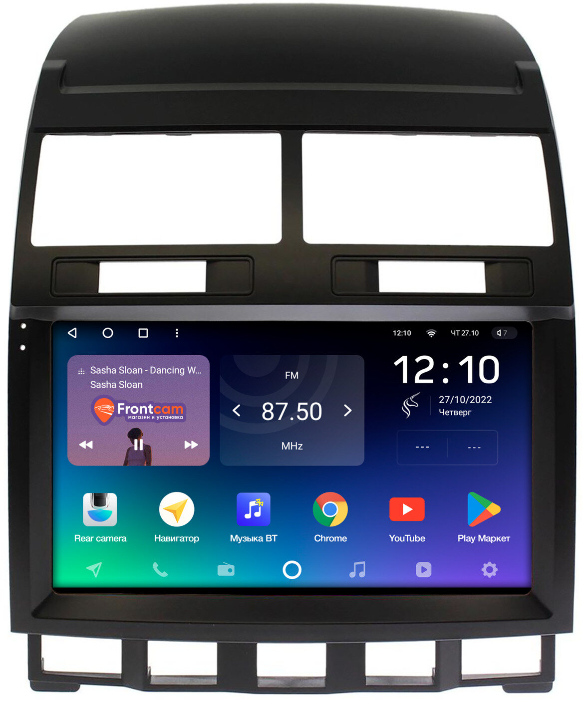 Штатная магнитола Teyes SPRO PLUS 4/64 9" RM-9195 Volkswagen Touareg 2002-2010 Android 10 (4G-SIM, DSP, IPS)