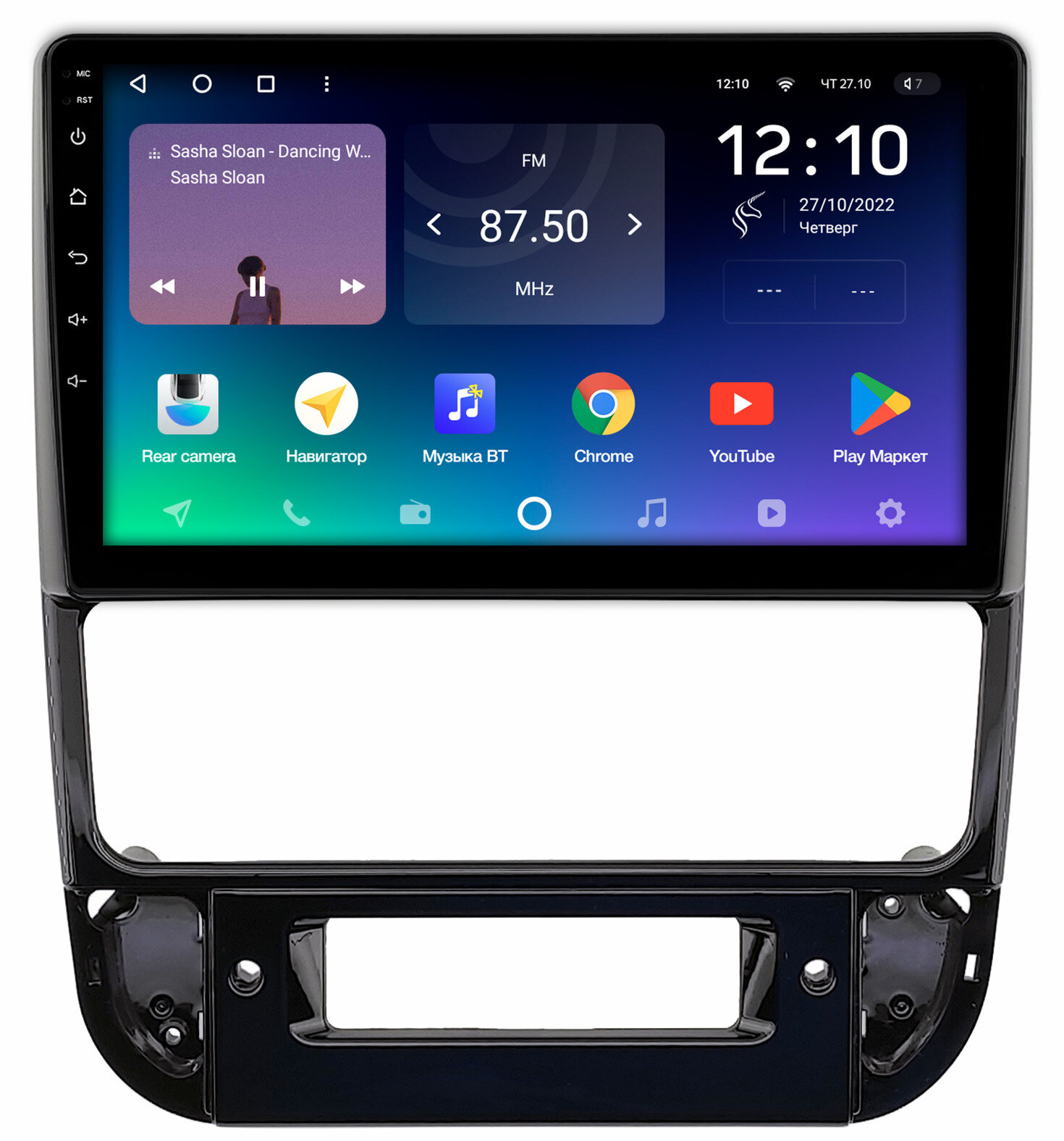 Штатная магнитола Teyes SPRO PLUS 4/64 9" RM-9-1740 Peugeot 406 1999-2005 (глянцевая) Android 10 (4G-SIM, DSP, IPS)