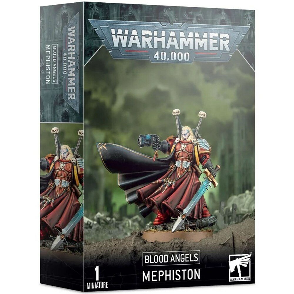 Набор миниатюр Blood Angels Mephiston Lord Of Death Warhammer 40000
