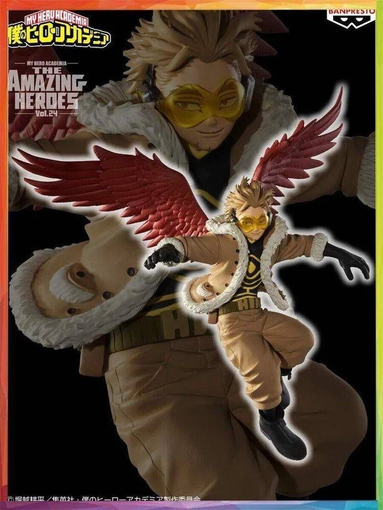 Фигурка Аниме Bandai Keigo Takami / Hawks The Amazing Heroes (Vol. 24) Boku no Hero Academia Коллекционные 14cm
