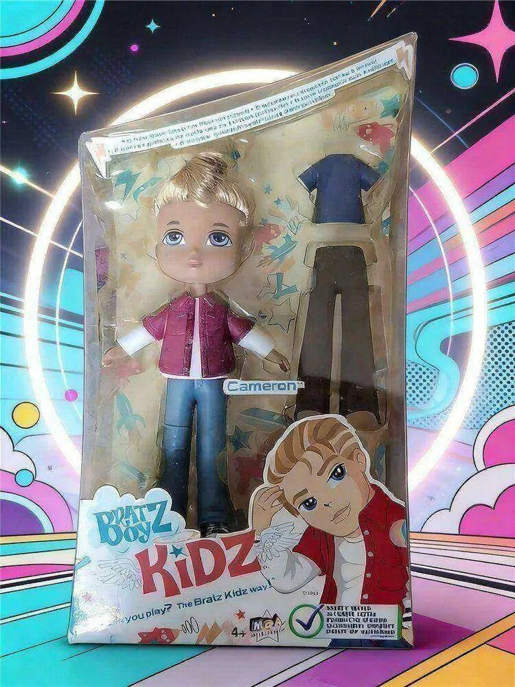 Bratz Boyz Kidz Cameron кукла коллекционная Китай пластик разноцветный