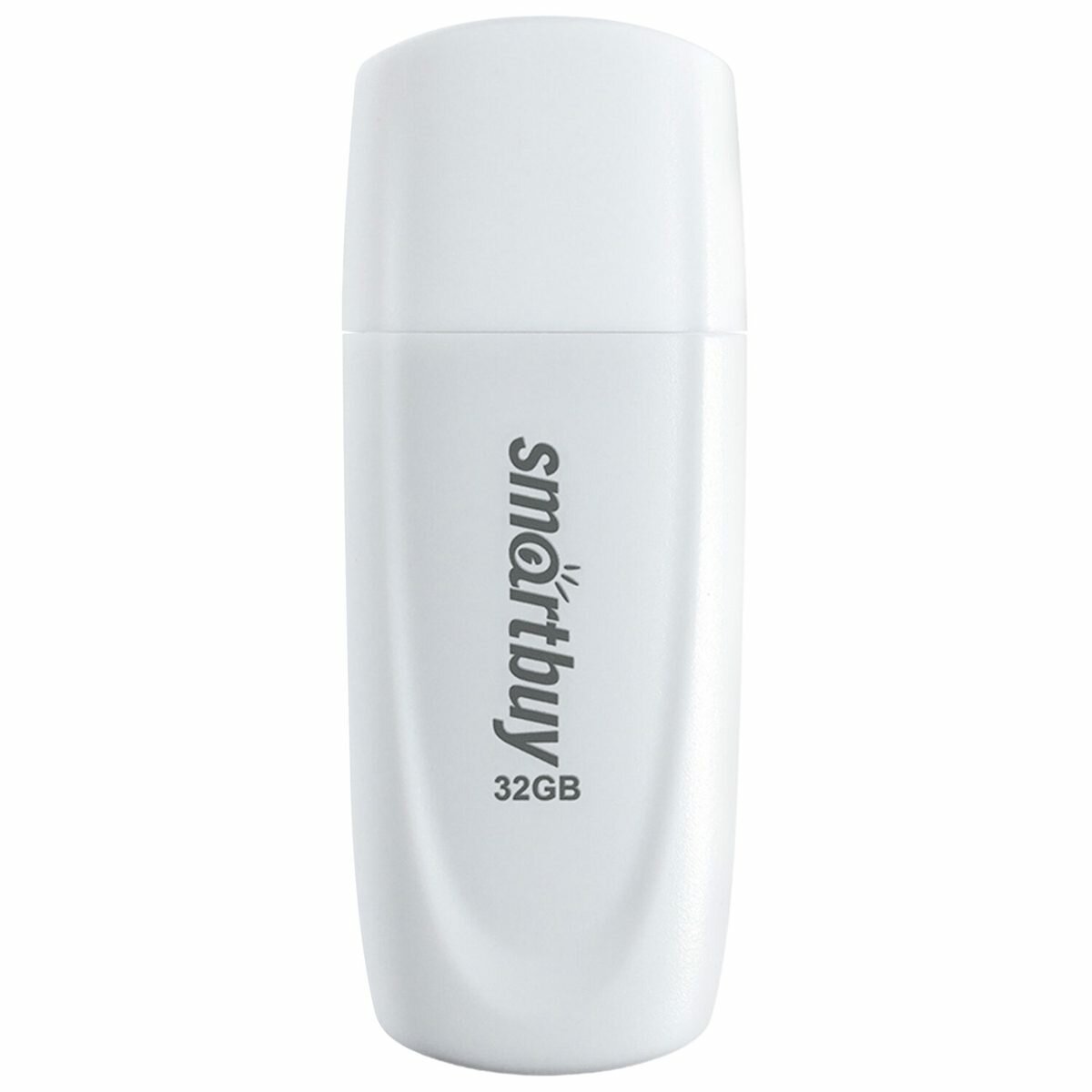 Флеш-память USB 32Gb SmartBuy Scout USB 2.0, белый (SB032GB2SCW)