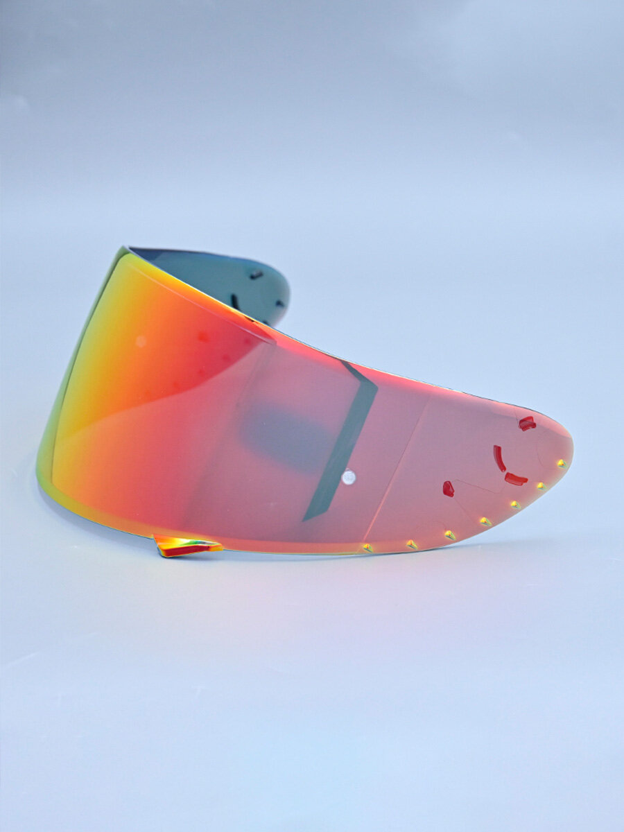 Визор SHOEI Z7 — фотохромный HD-визор с гальваническим покрытием, защита от УФ, неразрушающий монтаж для мотошлема