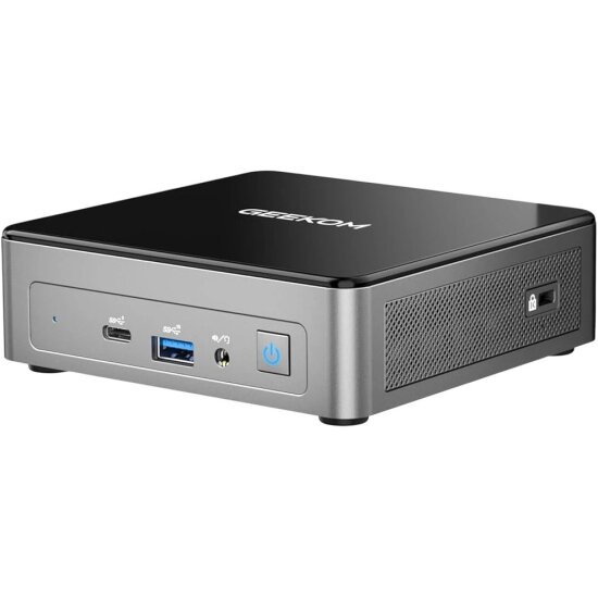 Неттоп Geekom AIR12 (Pentium Gold 7505 2 ГГц, 16 Гб, SSD 512 Гб, Intel UHD Graphics, Win11Pro)