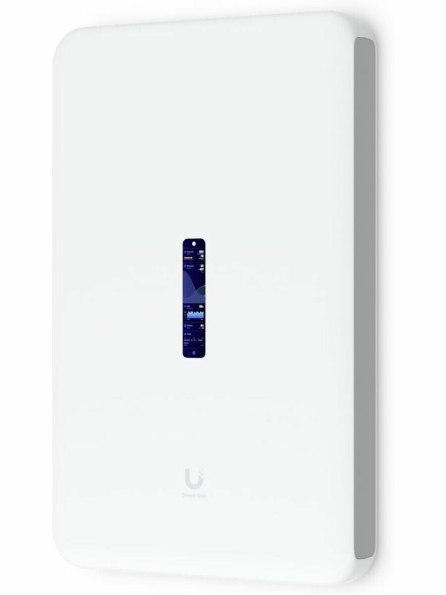 Точка доступа Wi-Fi UniFi Dream Wall Многофункциональное устройство, объединяющее маршрутизатор, точку доступа, PoE-коммутатор и сетевой видеорегистратор