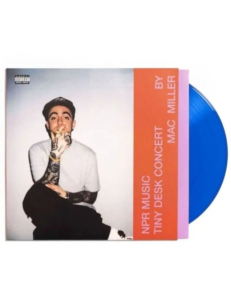 Виниловая Пластинка Mac Miller - NPR Music Tiny Desk Concert, Blue Translucent Vinyl, Single Sided, EP, Etched,