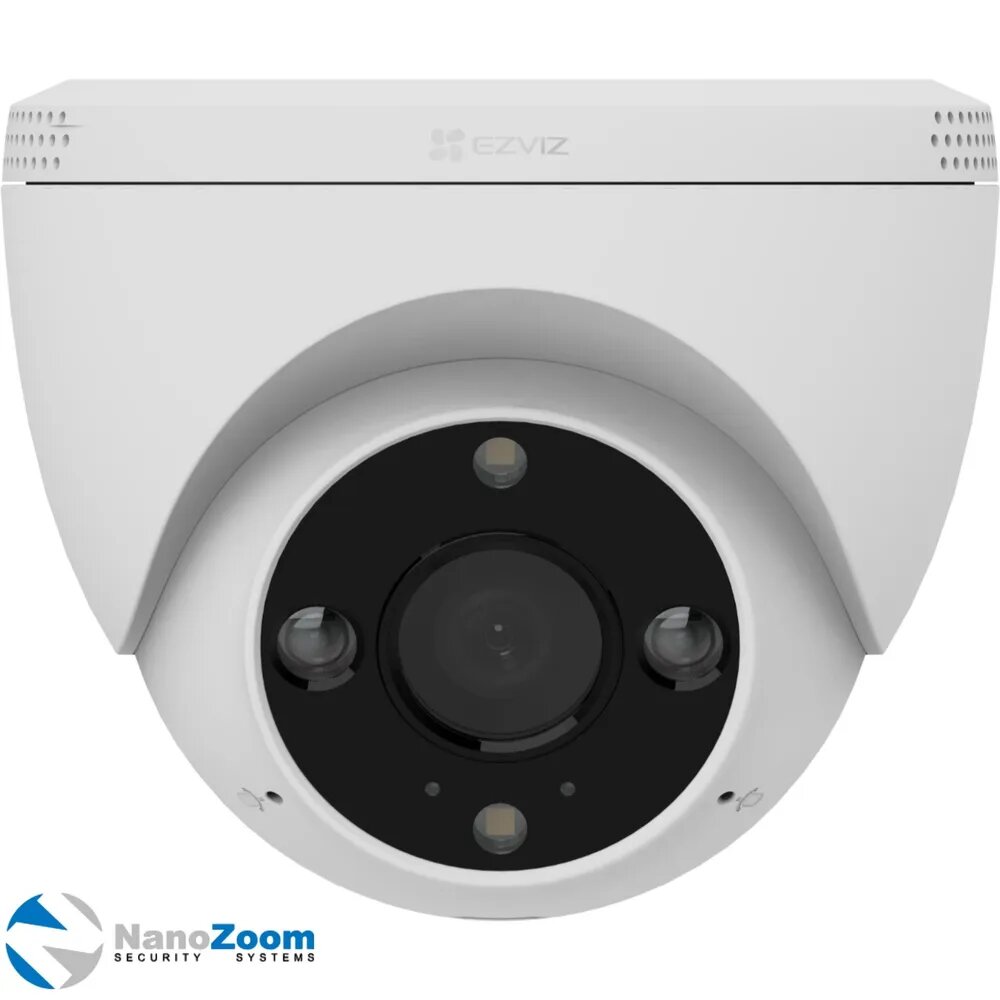 Ezviz CS-H4 3Мп 2,8 мм - камера видеонаблюдения WiFi уличная, умная цифровая IP видеокамера для улицы с ИК подсветкой, 2304x1296 2K, H.265/H.264, CMOS 1/2,7"
