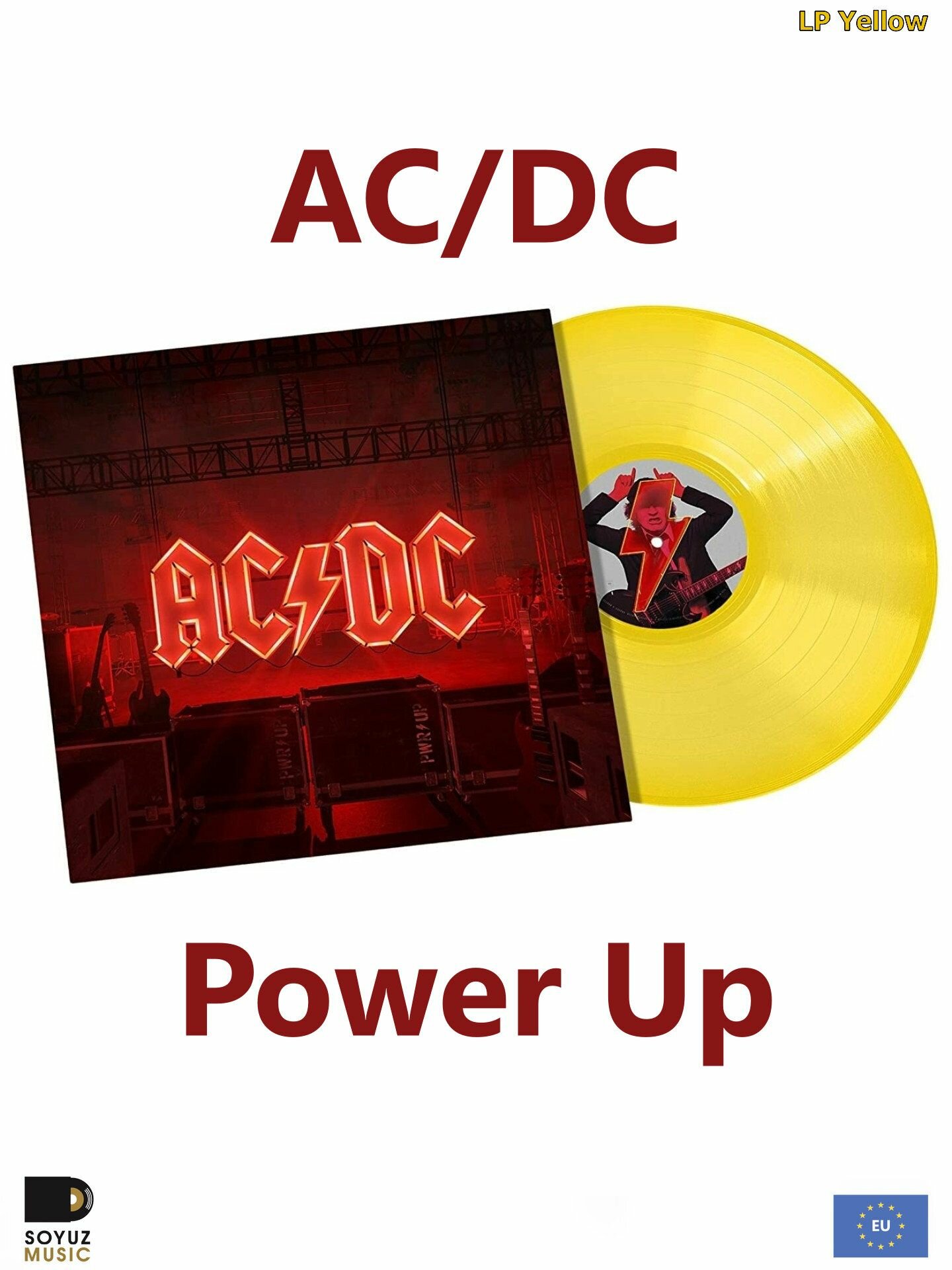 AC/DC. Power Up (LP/Translucent Yellow Vinyl/Виниловая пластинка)
