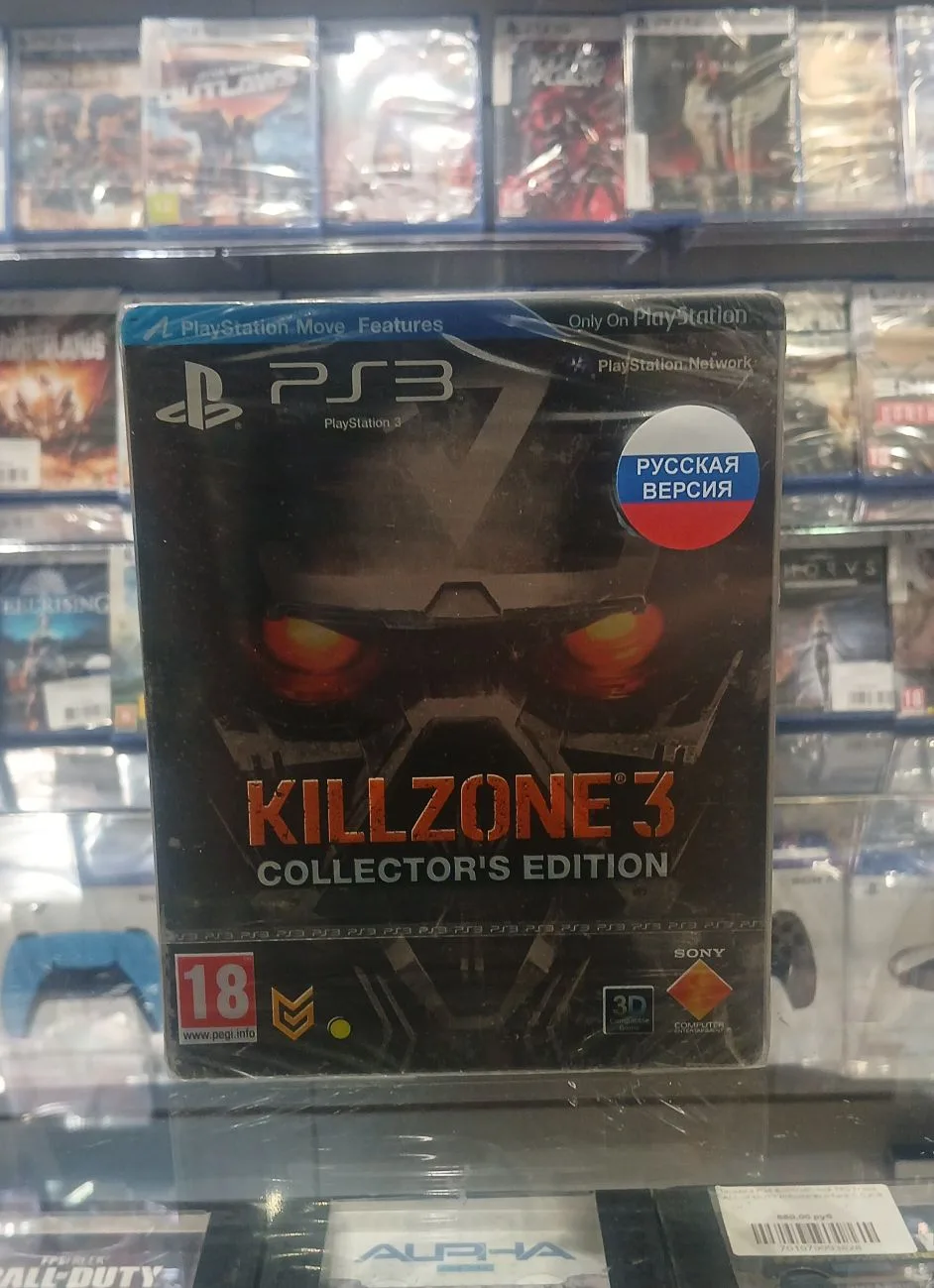 Killzone 3 Collector's Edition (с поддержкой PS Move) (R-2) [PS3, русская версия](SPC)