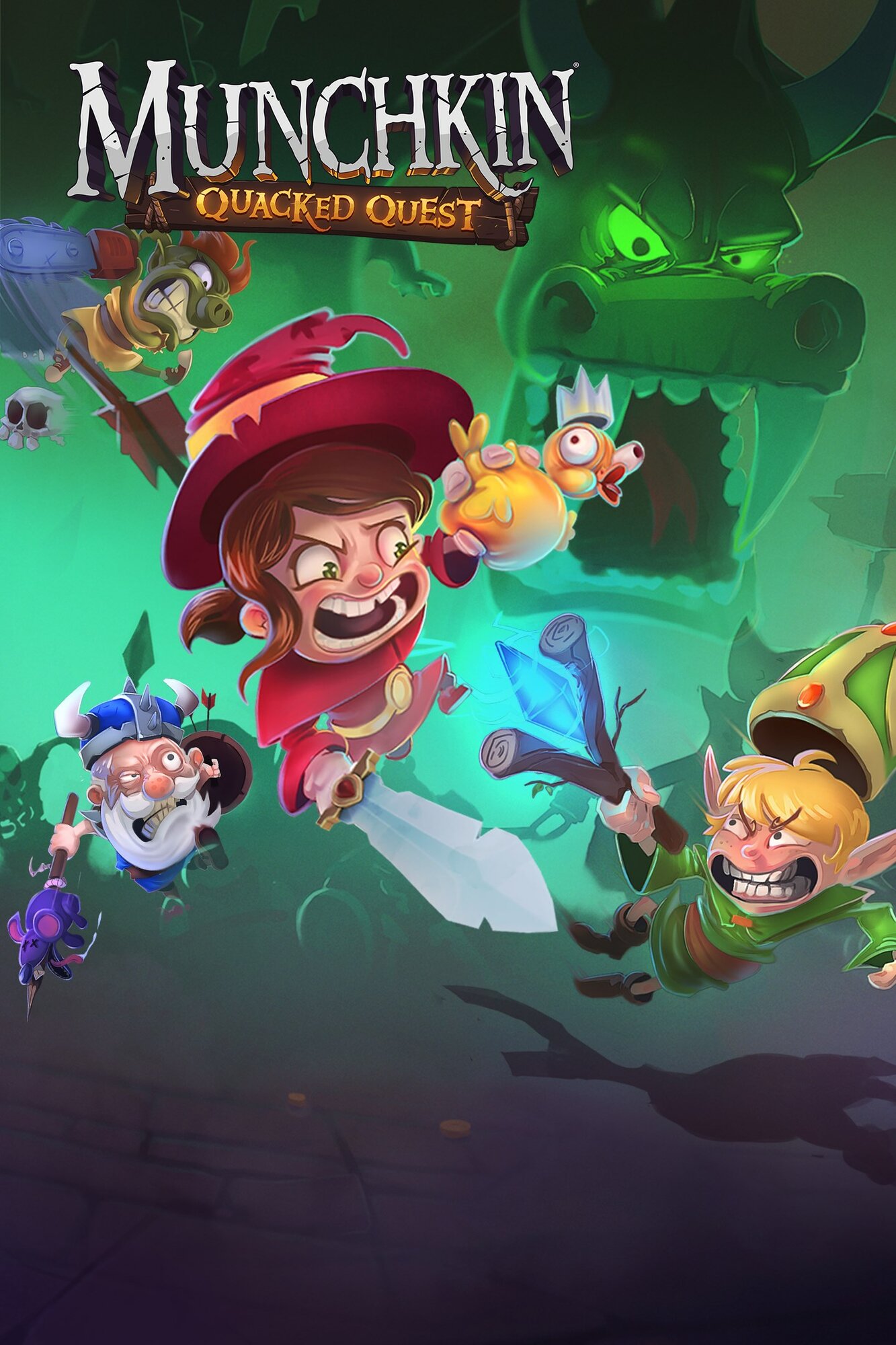 Munchkin: Quacked Quest — ключ активации Xbox / Microsoft Store · PC, Xbox One, Xbox Series X|S · цифровой ключ · любой регион