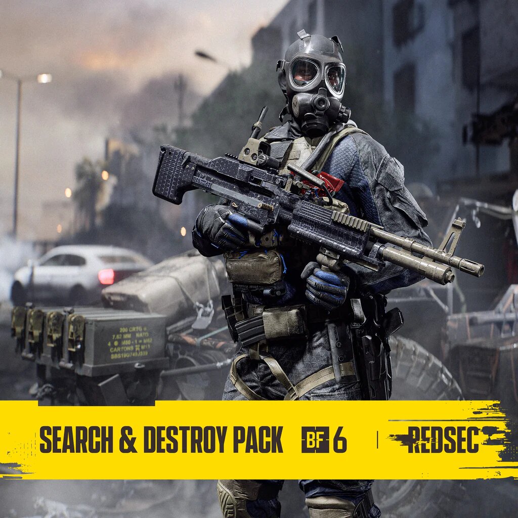 Дополнение Search and Destroy Pack - Battlefield 6 and REDSEC, цифровое издание PlayStation 5, регион Индия / код пополнения баланса