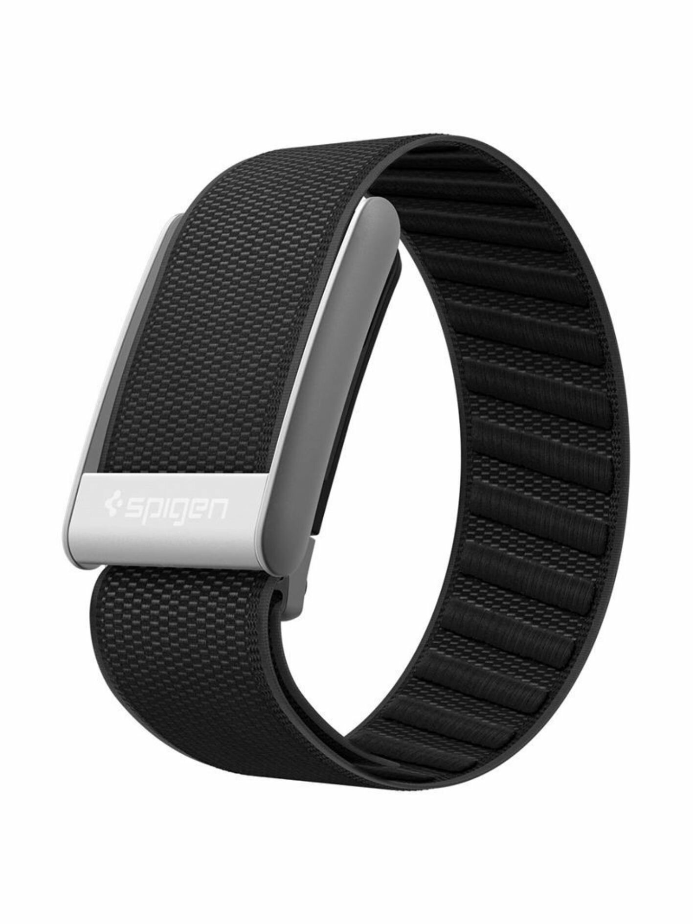 Ремешок на Whoop 5.0, Spigen Fabric Band WBF3, black (AMP10187)