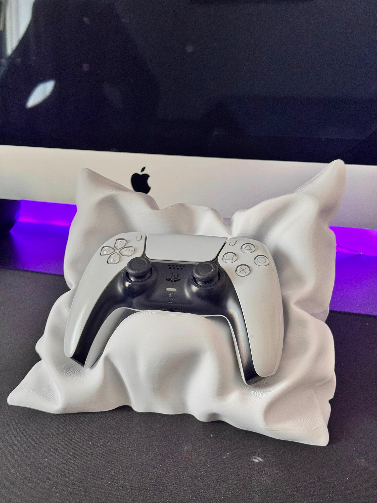 Подставка подушка под геймпад/джойстик playstation белая