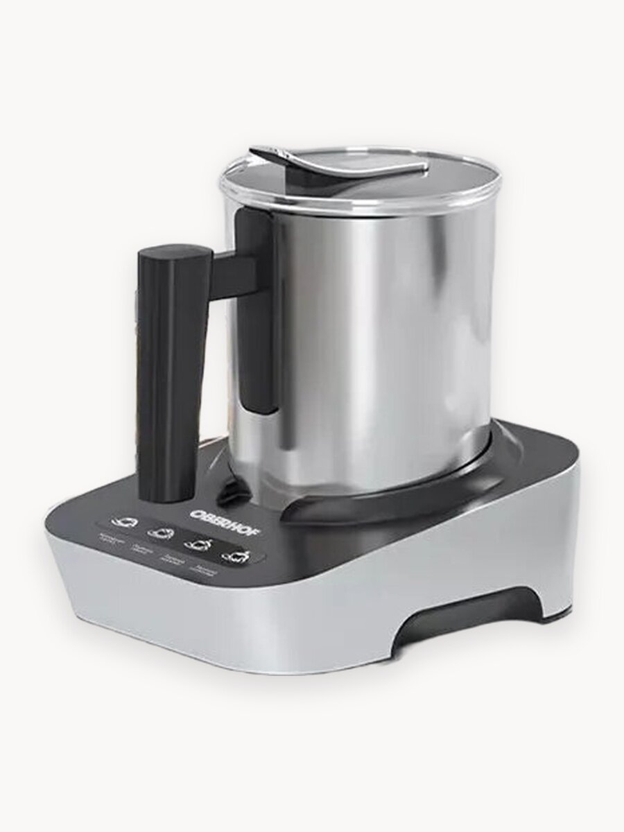 Капучинатор и вспениватель молока электрический для капучино Oberhof Milchschumer IX-75 /вспениватель молочной пенки /4 режима / объем 750 мл