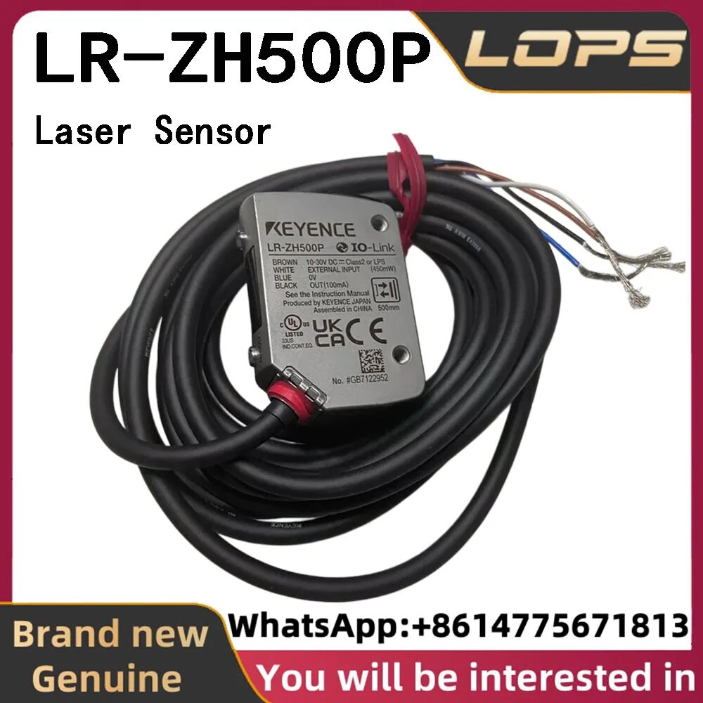 Новый оригинальный лазерный датчик KEYENCE LR-ZH500P, подходит для автоматизированного промышленного оборудования, большой запас на складе, запросы