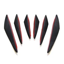 Спойлер на бампер Carbon Fiber 6PCs