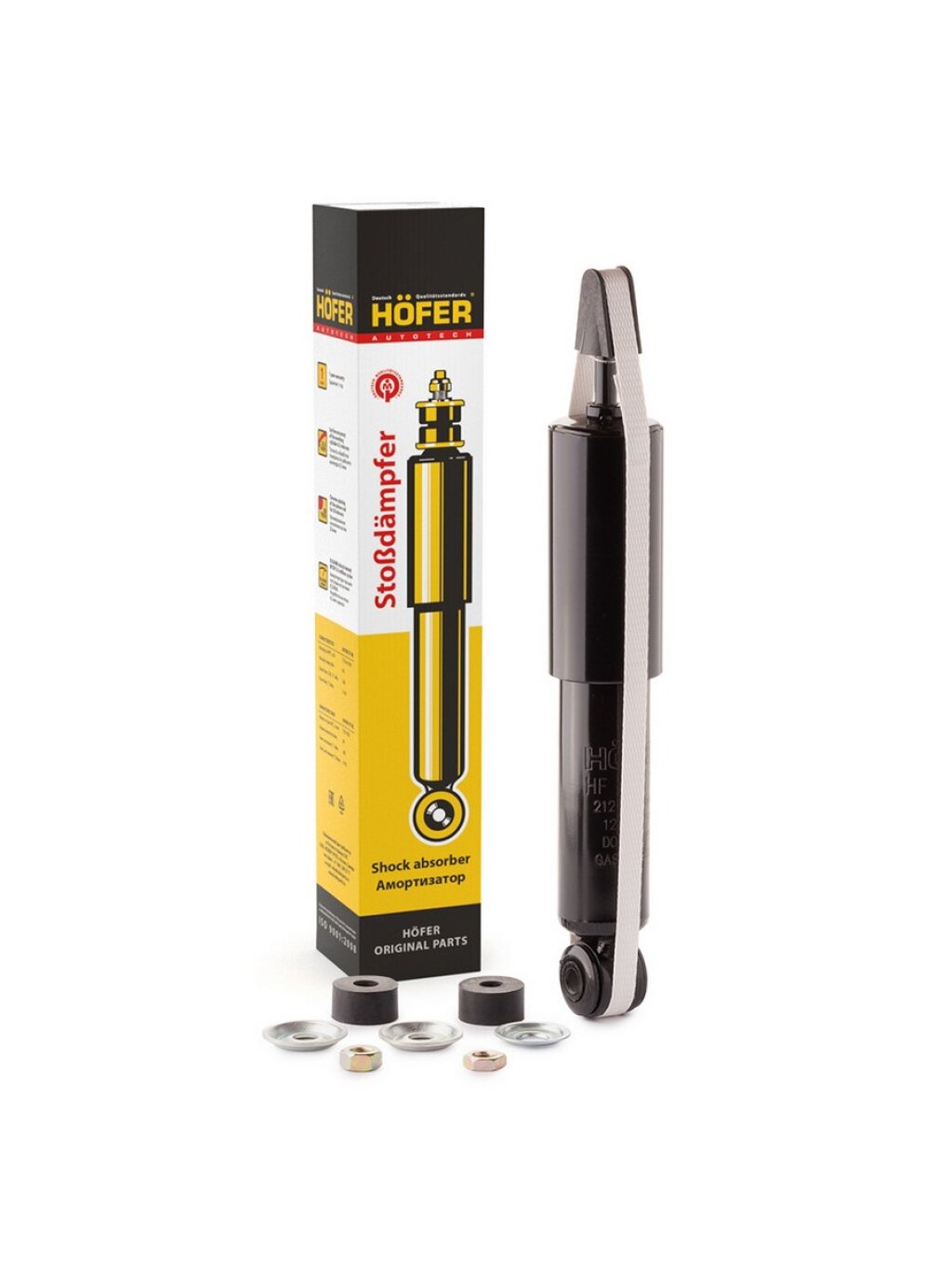 Амортизатор передней подвески 2121 "HOFER" (газ)