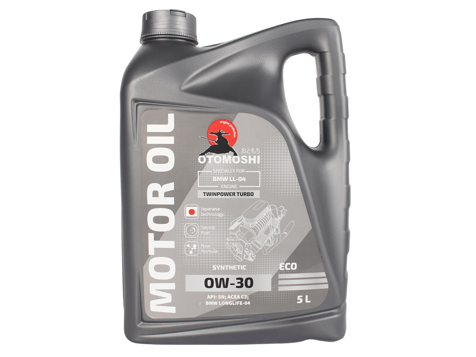Масло моторное OTOMOSHI ECO for BMW LL-04 0W30 5л