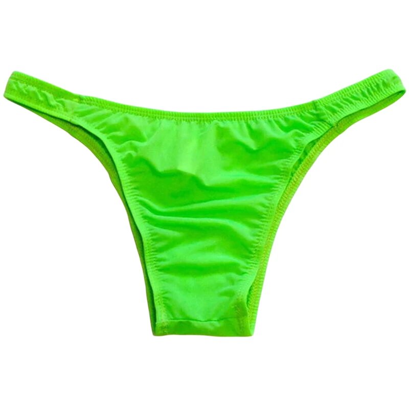 Нейлоновые стринги One Size Зеленый, Green