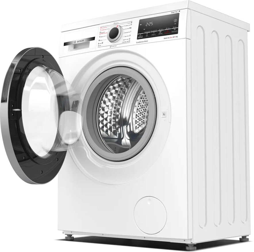 Стиральная машина с сушкой Bosch WDS28460ME, 5 кг/8 кг, 1400 об/мин, белый