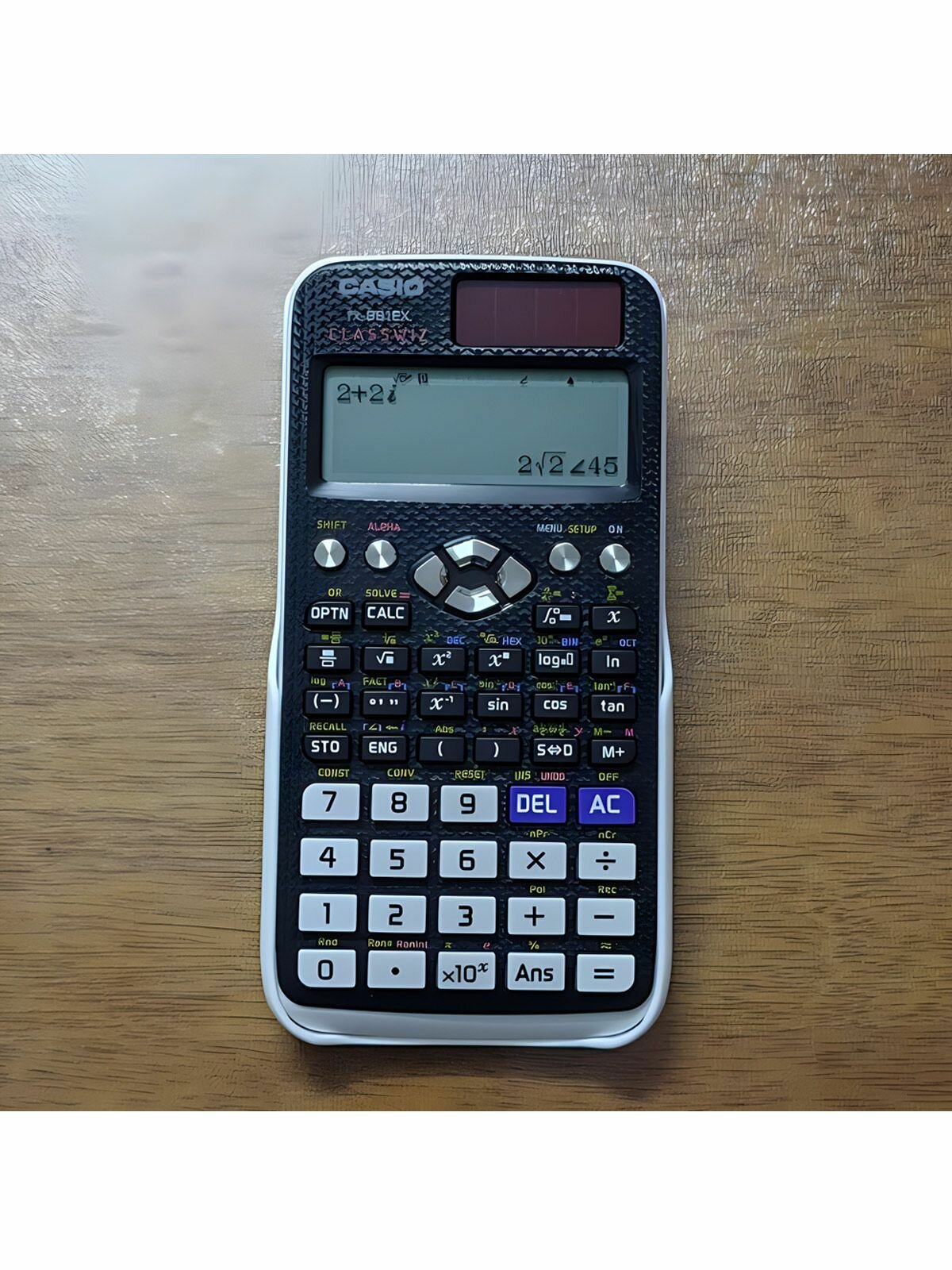 Подходящий для Научный калькулятор Casio FX-991EX 10+2-разрядный 552 функции, Черный