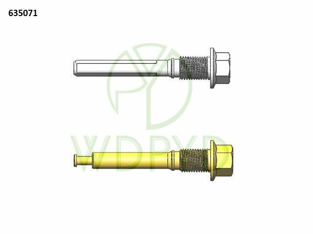 Ремкомплект направляющих суппорта 14414K