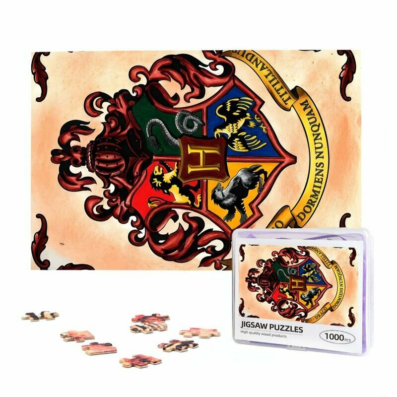 Hogwarts Деревянный пазл Гарри Поттер Деревянные пазлы Хогвартс Harry Potter