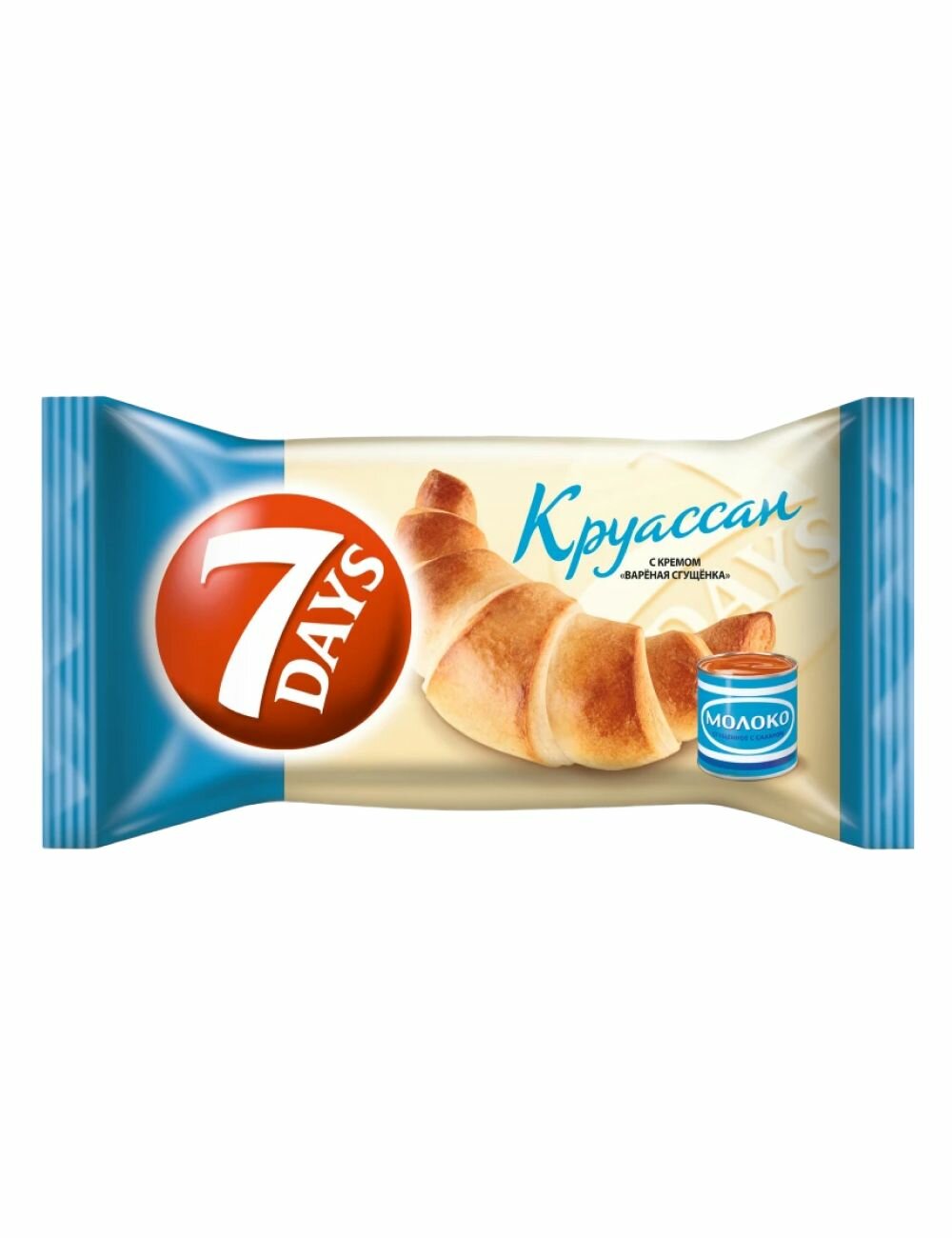 Круассан 7 DAYS c кремом Вареная сгущенка 65г 1шт