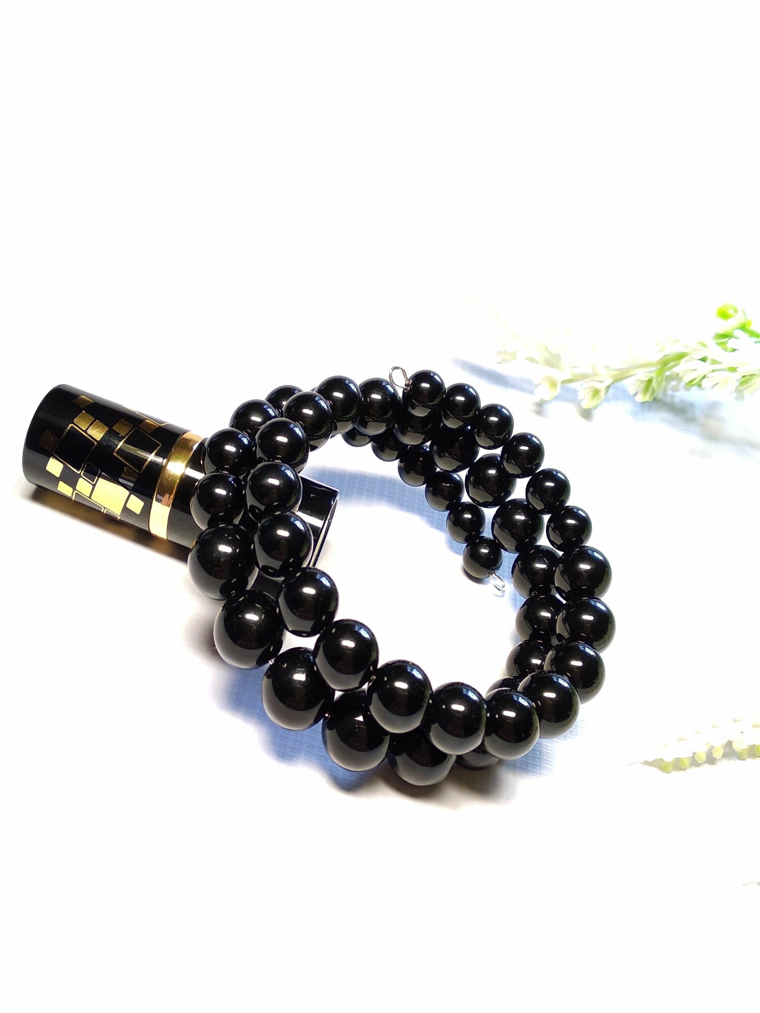 Незамкнутый браслет, агат