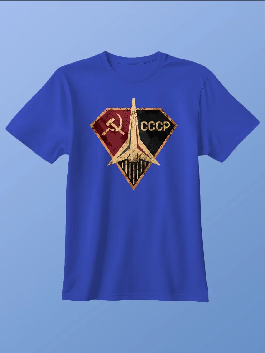 Футболка ссср ракета