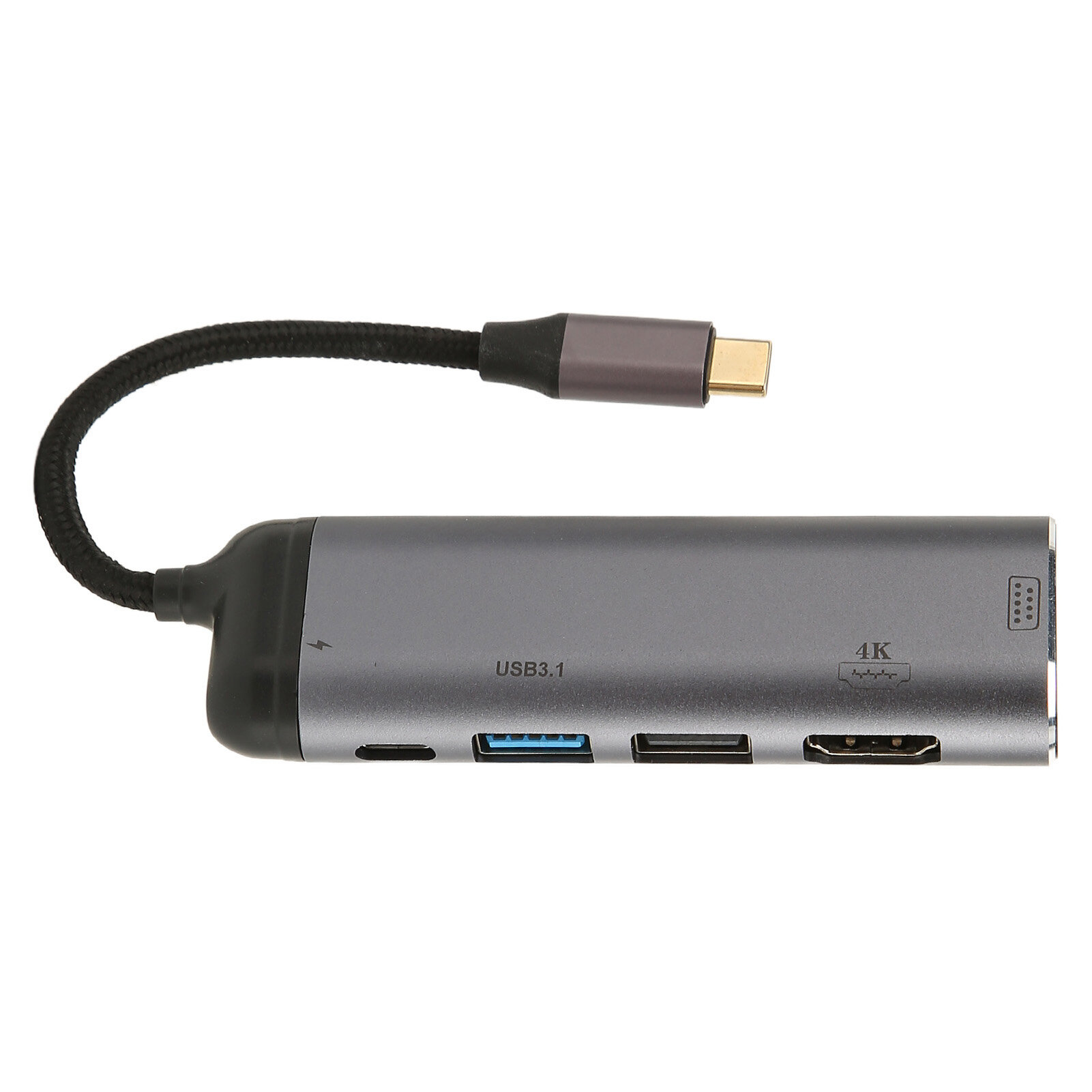 Докстанция Type C: PD100W, USB3.1, USB2.0, Type C2.0, 4K, хаб для ноутбуков и ПК