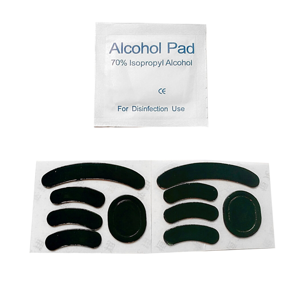 Комплект клавиатуры и мыши, Наклейки для беспроводной мыши Logitech G Pro, 2 пары