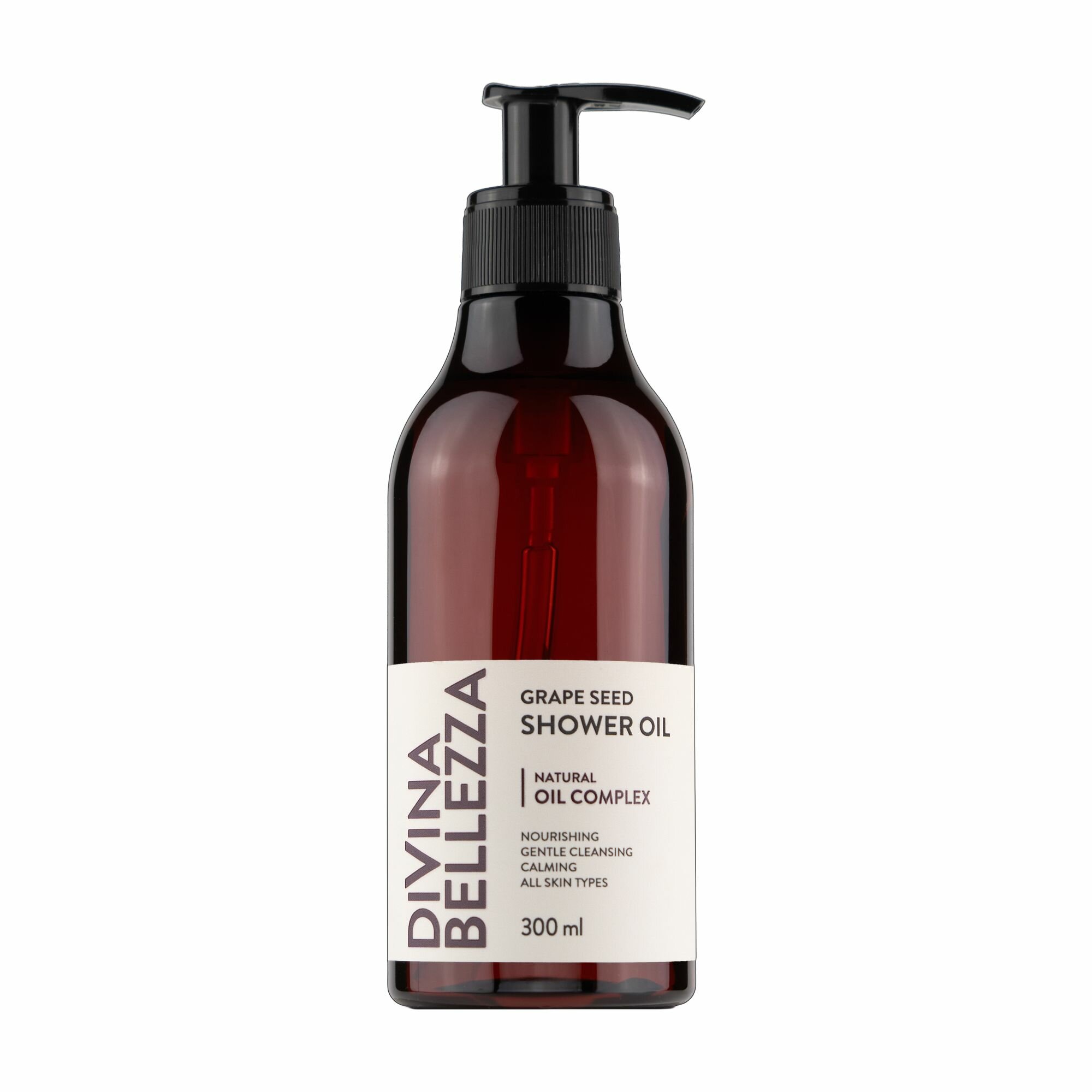 DIVINA BELLEZZA Масло для душа питательное, 300 мл