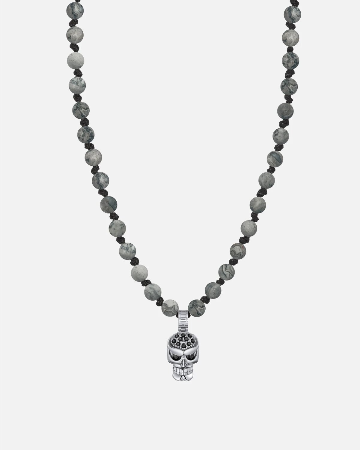 Подвеска, серебро, 925 проба, родирование, яшма, фианит