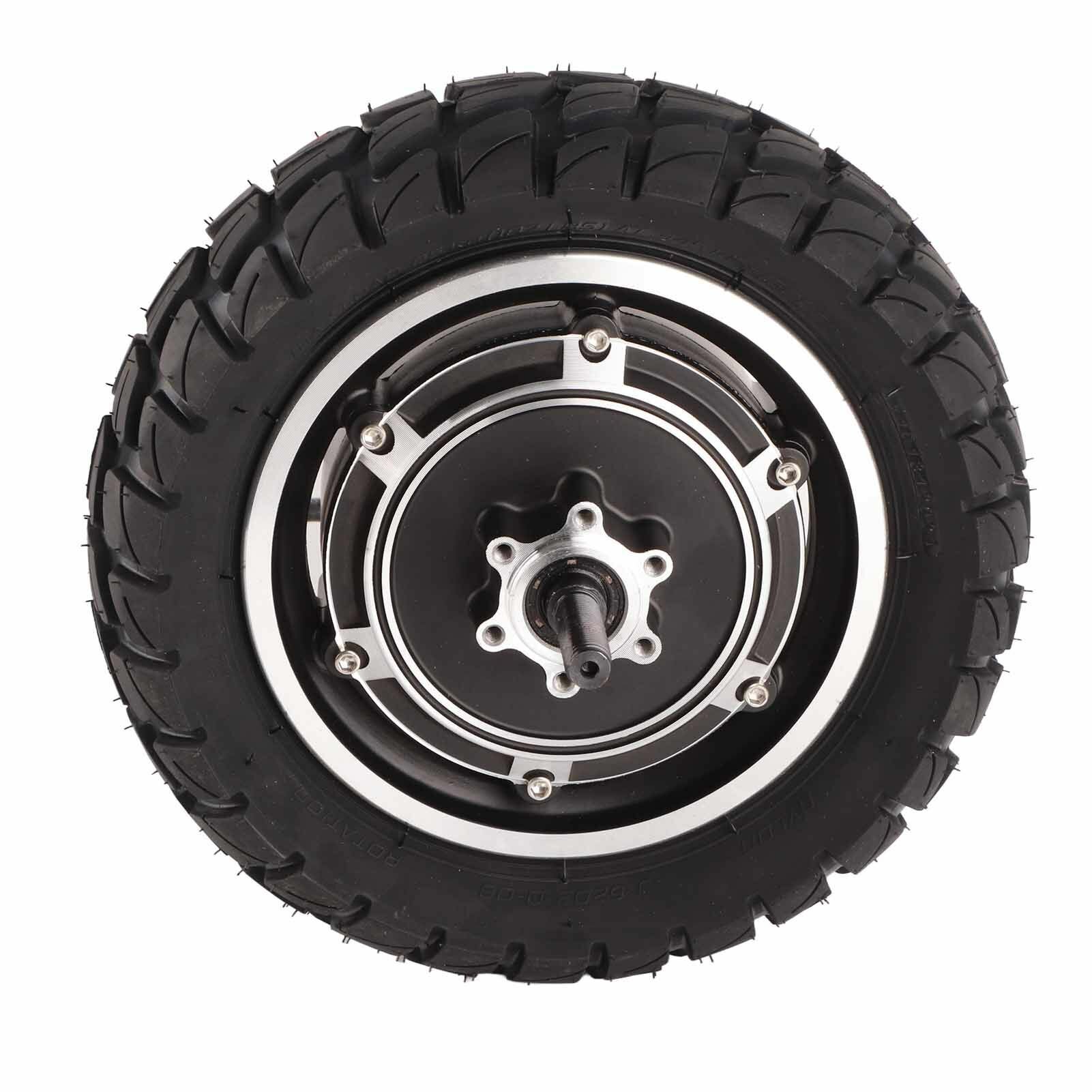 Мотор-колесо 10 дюймов, мощность 350W-1500W, 36V-60V для электрических мотоциклов и велосипедов, низкий уровень шума, IP54