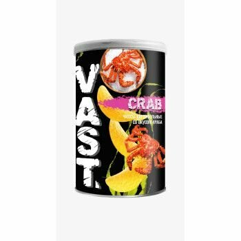 Чипсы картофельные VAST со вкусом краба, 24 шт. по 70г.