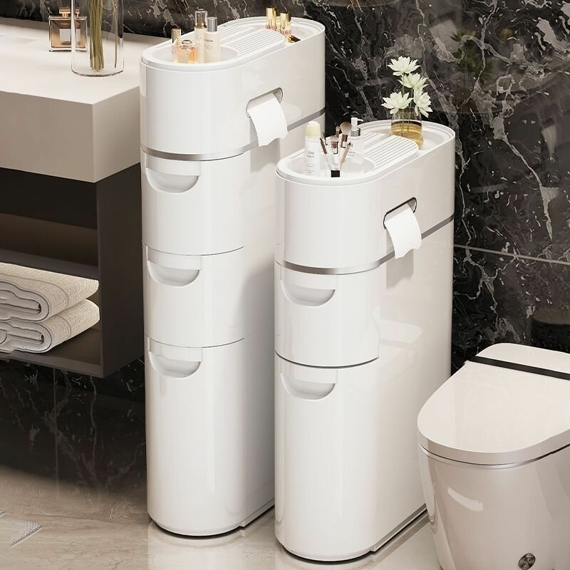 Шкафы для ванной комнаты, узкие напольные шкафы для ванных комнат и туалетов, 17,5x41x63,5 см, универсальные