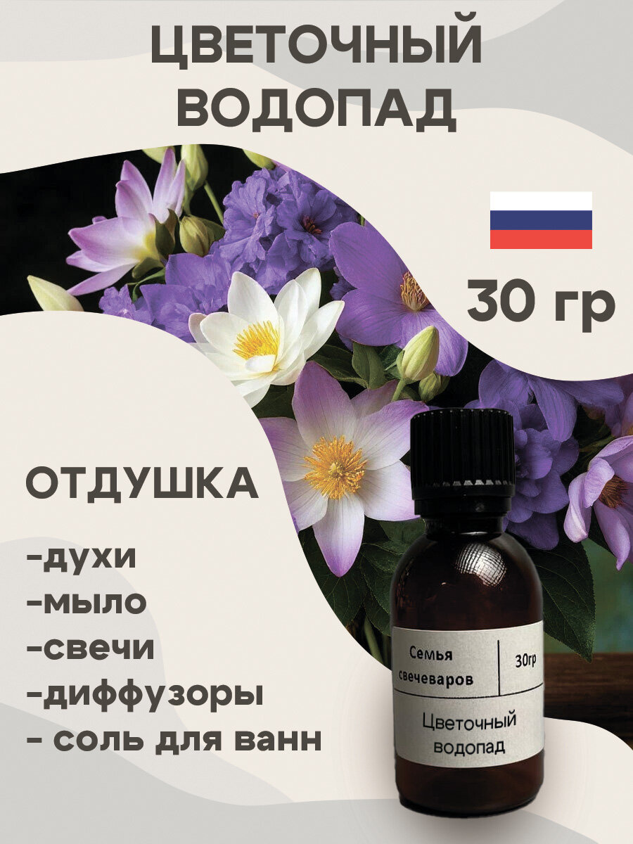 Отдушка для свечей и мыла. Ароматизатор косметический