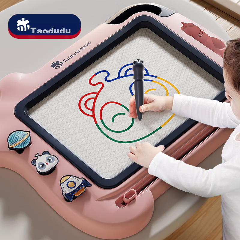 Taodudu Children's Toy, Girls' Drawing Board, Erasable Magnetic Doodle Board, Drawing And Writing Board, Boys' Birthday Gift, for Ages 3-6
