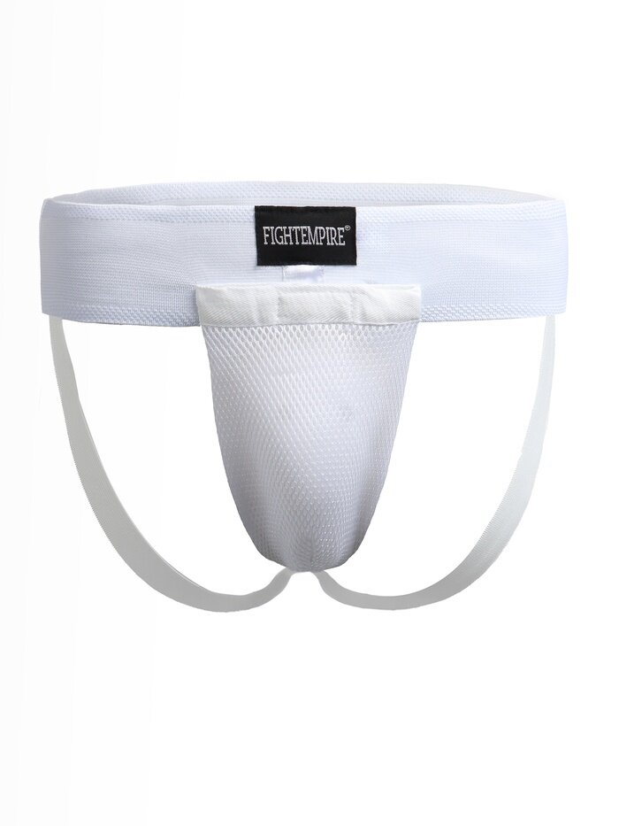 Защита паха FIGHT EMPIRE, р. M, белая