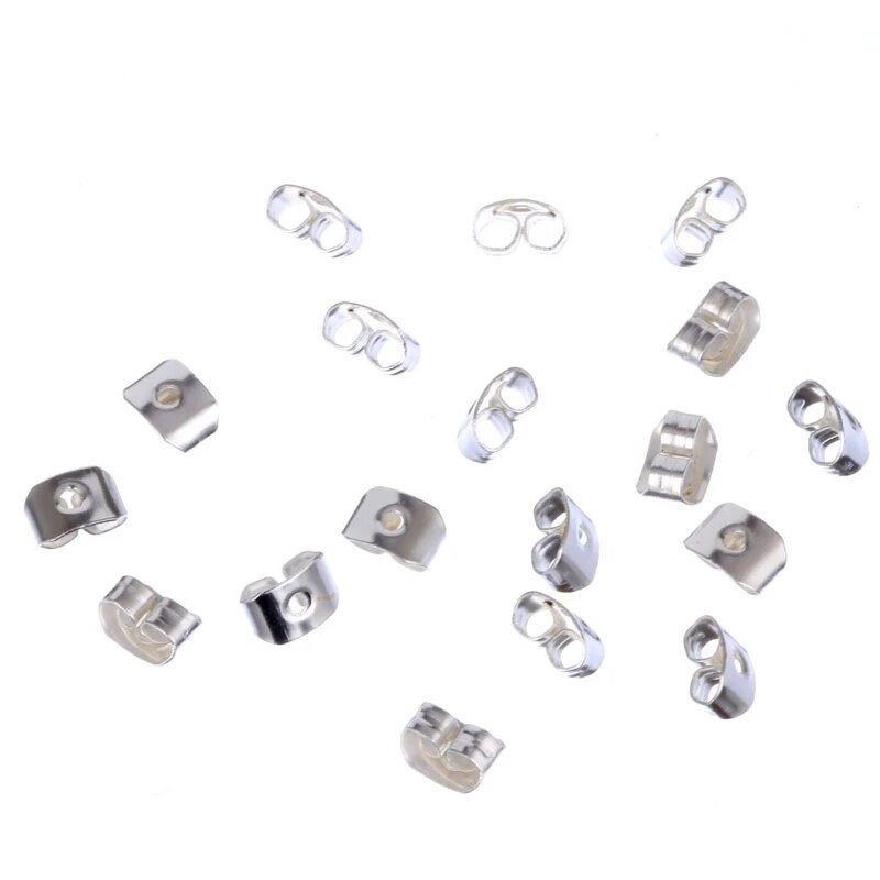 Металлические заглушки для сережек 300 шт. Golden