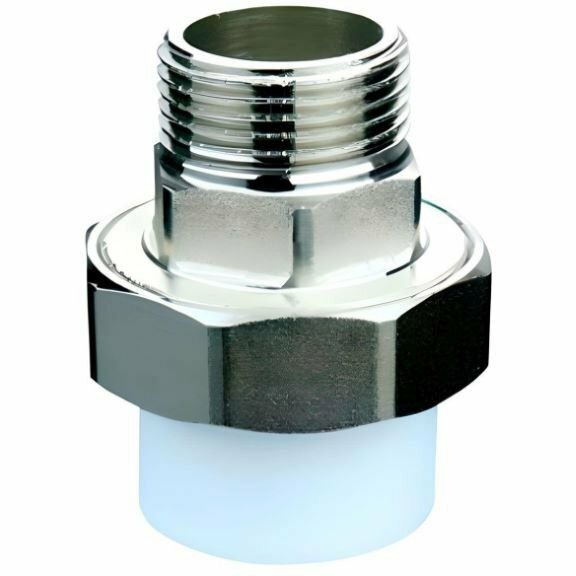 Американка Vieir (Виеир) полипропиленовая 40 мм х 1 1/4 нар (VER406M)