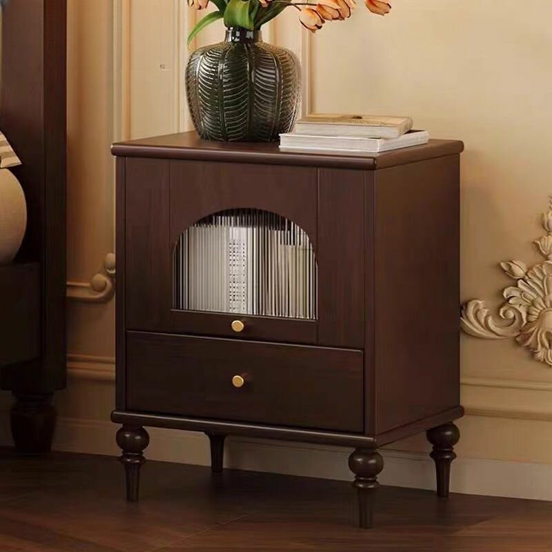 Прикроватный столик, массив дерева, французский стиль, 40х40х55 см