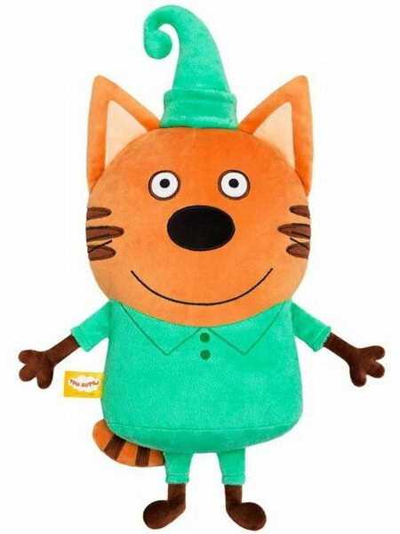 Игрушка-подушка "Компот", Три кота, вид: кошка, кот, особенности: игрушка-подушка