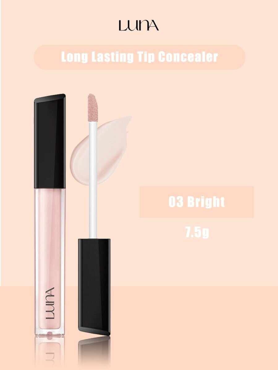 Консилер для лица LUNA Long Lasting Tip Concealer 7.5g - #03 Bright